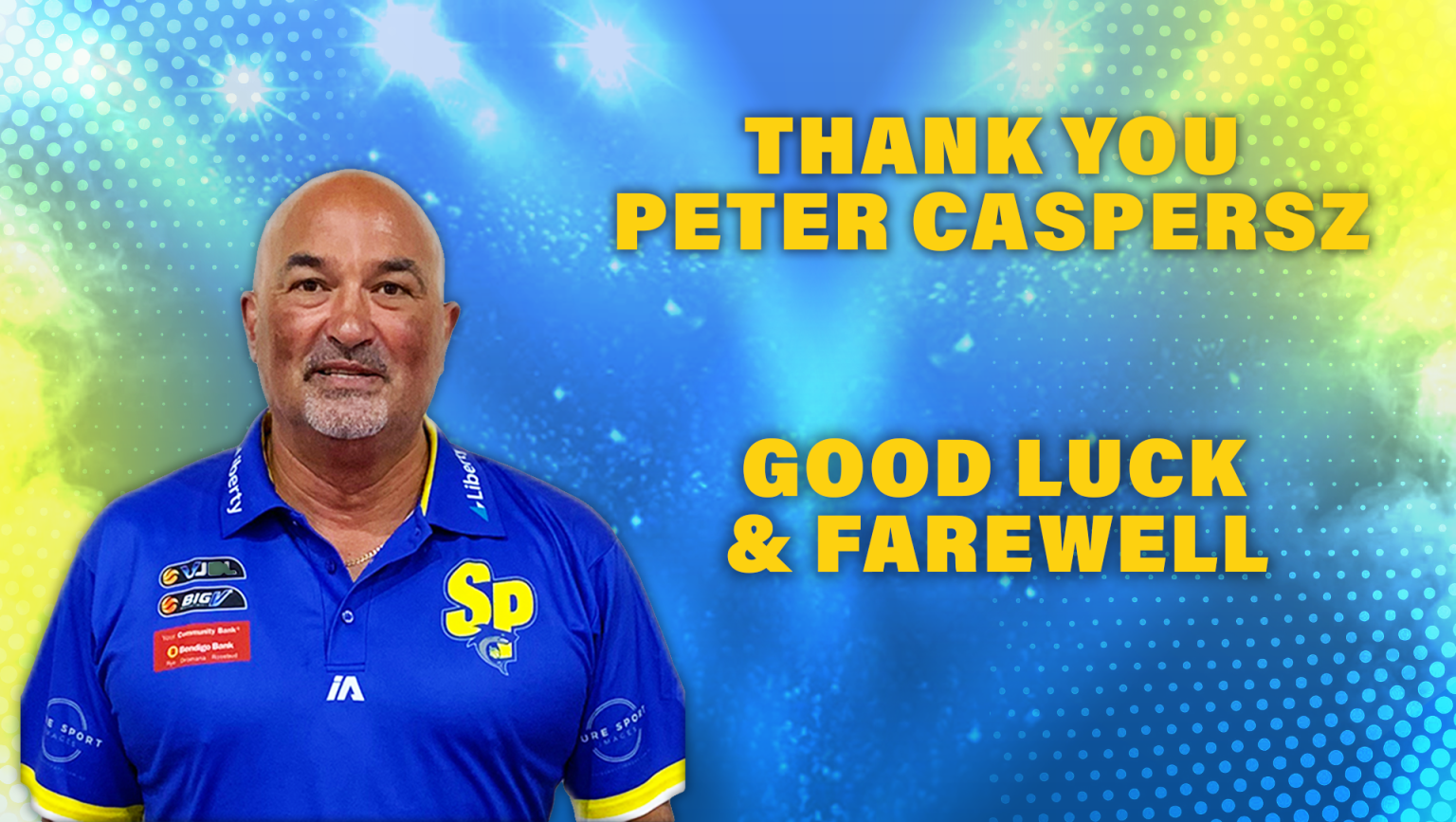 Thank You Peter Caspersz - Southern Peninsula Basketball Association