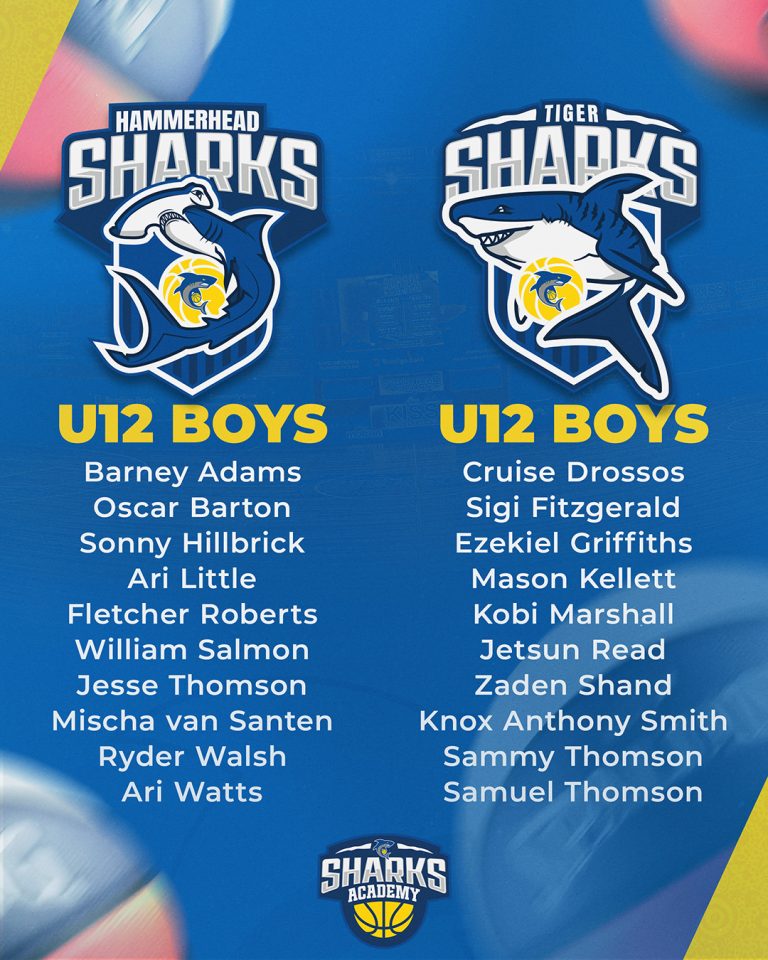 2025 Sharks Academy teams - Southern Peninsula Basketball Association